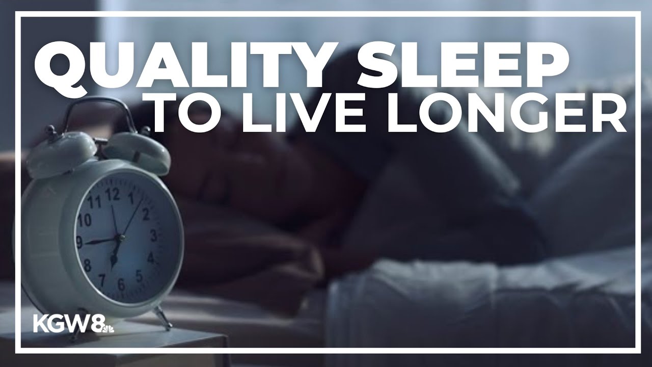 Good sleep patterns could help people live longer, study suggests