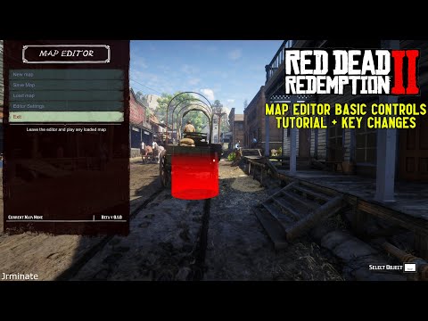 Red Dead Redemption 2 Map editor Basic Controls Tutorial