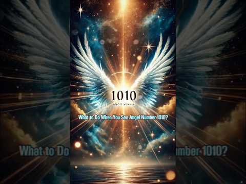 What to Do When You See Angel Number 1010 #youtubeshorts