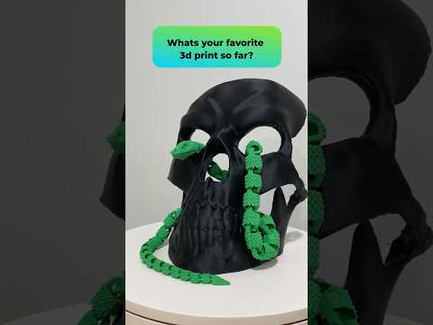 #3dprinting articulated #snakes