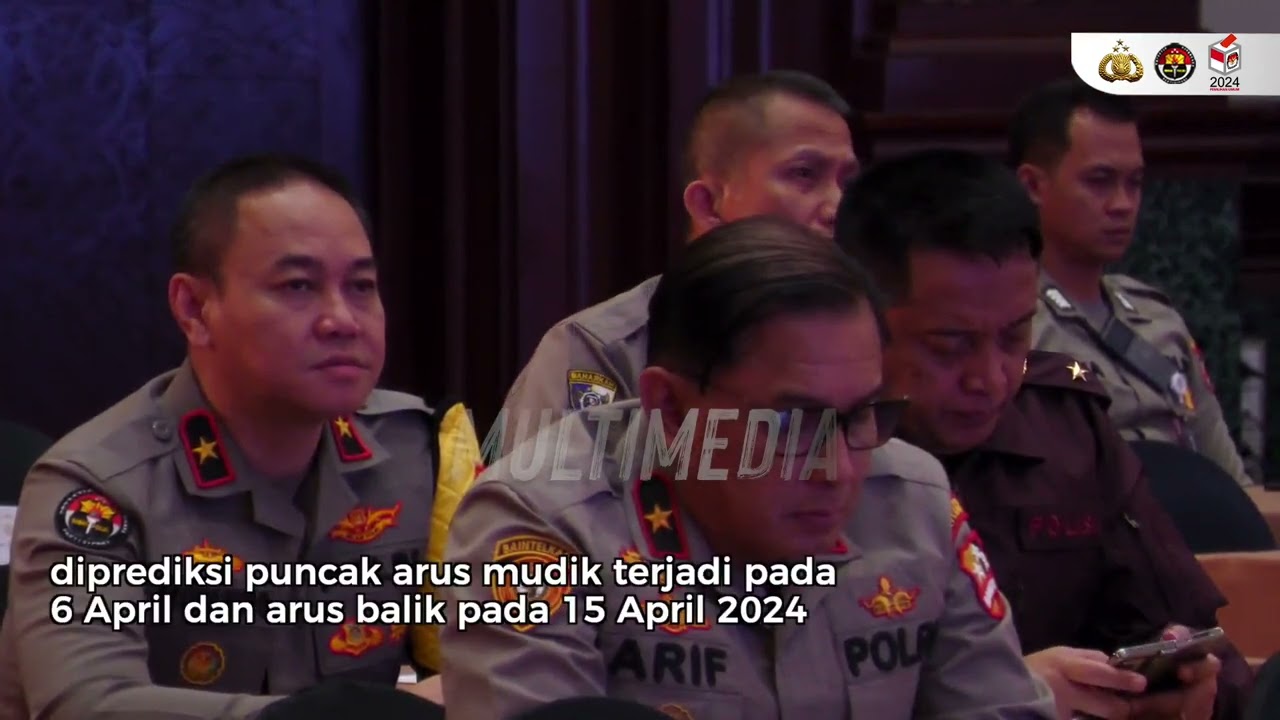 Kapolri pimpin Rapat Koordinasi (Rakor) Lintas Sektoral Operasi Ketupat 2024