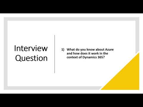 100 Days 100 Learning: Interview Questions - Azure Integration with Dynamics 365