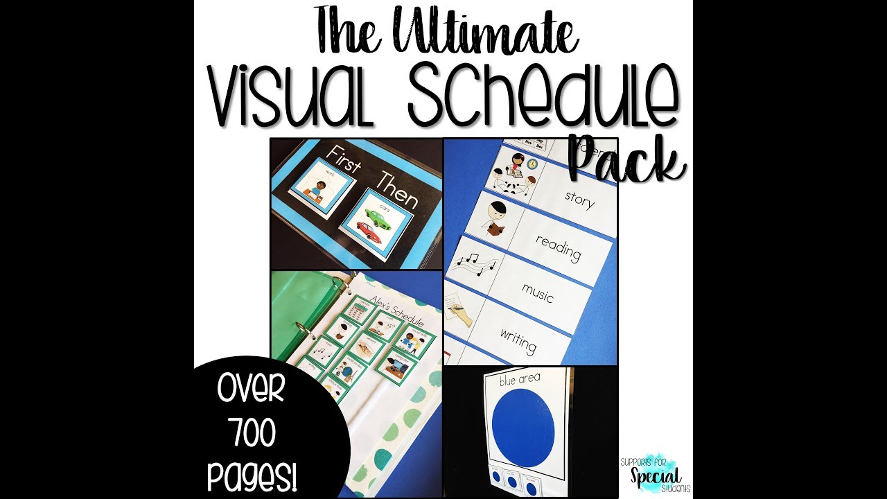 The Ultimate Visual Schedule Video