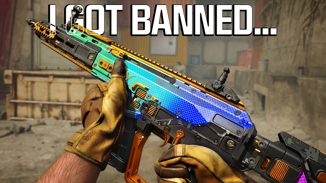 using this buffed gun just got me banned lol (not clickbait)