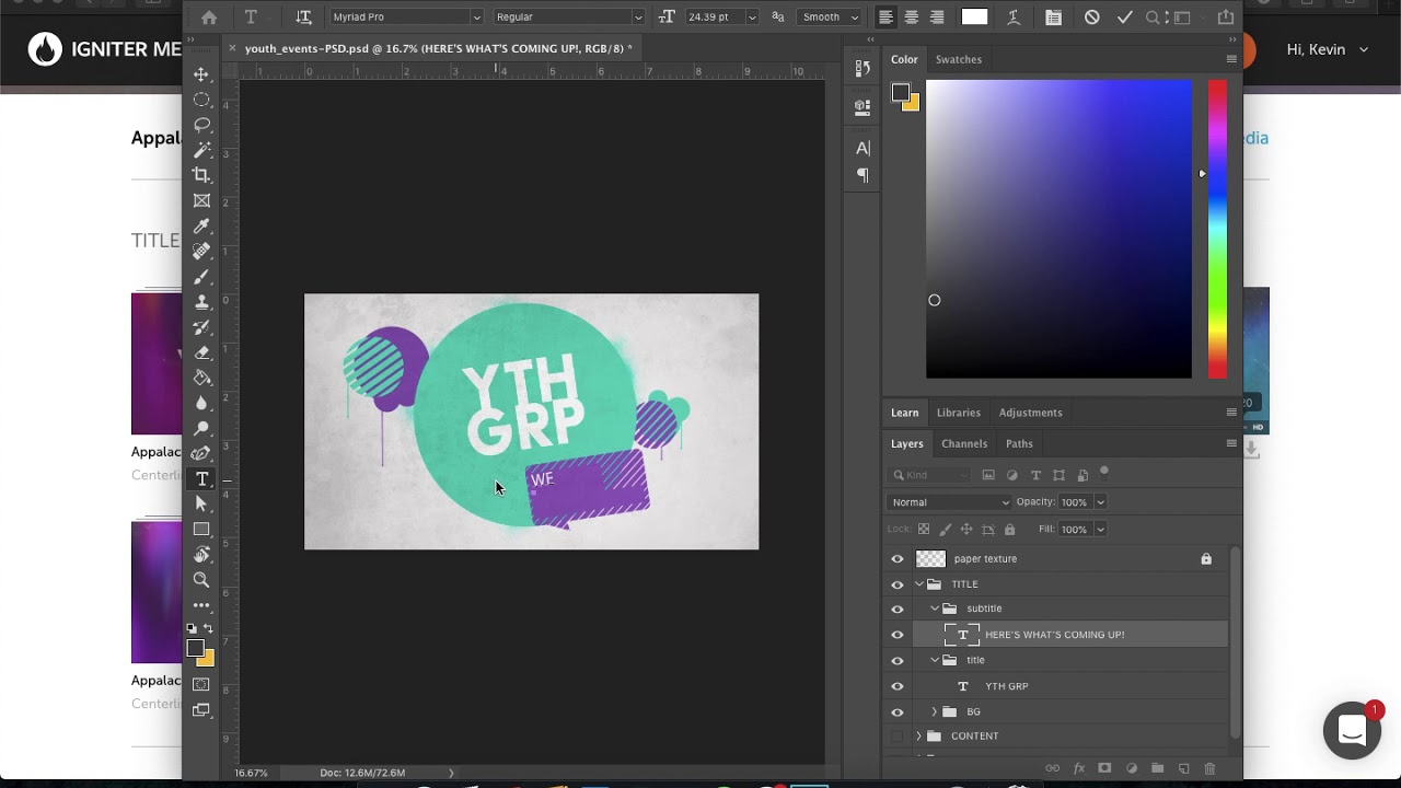 CCB Art Igniter Media - TRAINING