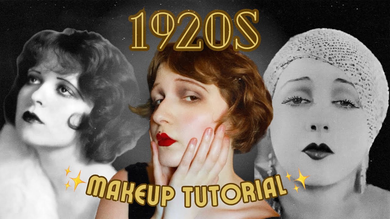1920s Makeup Tutorial *Clara Bow wannabe*