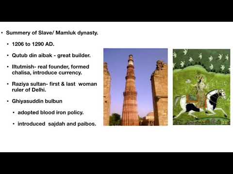 Slave Dynasty in 5 min in hindi.