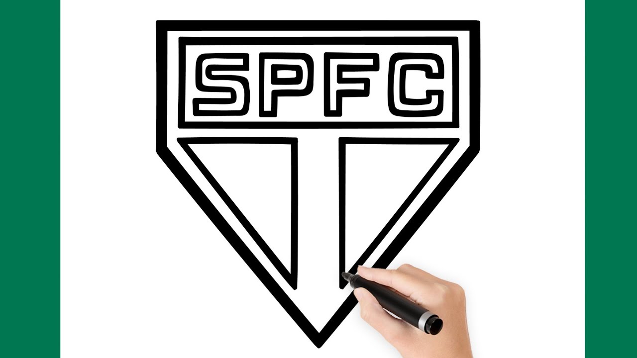 COMO DESENHAR O ESCUDO DO SÃO PAULO PASSO A PASSO