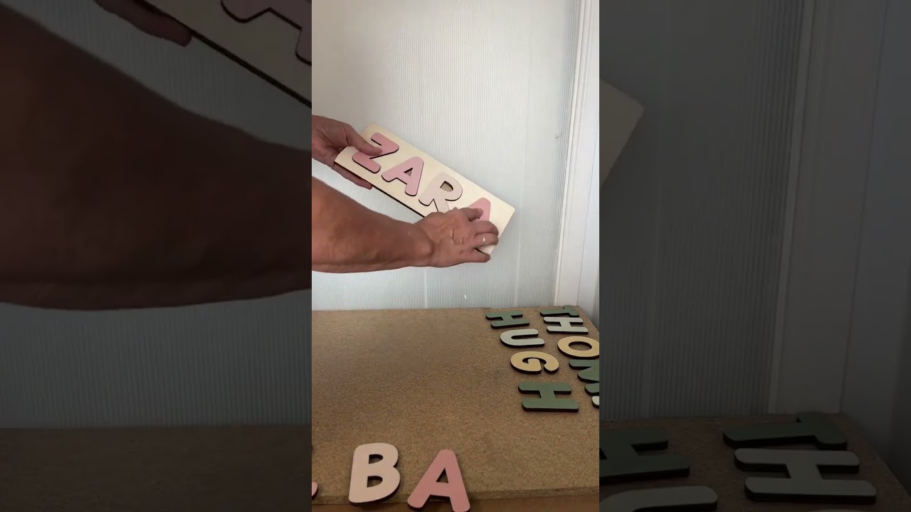 Personalised name puzzles