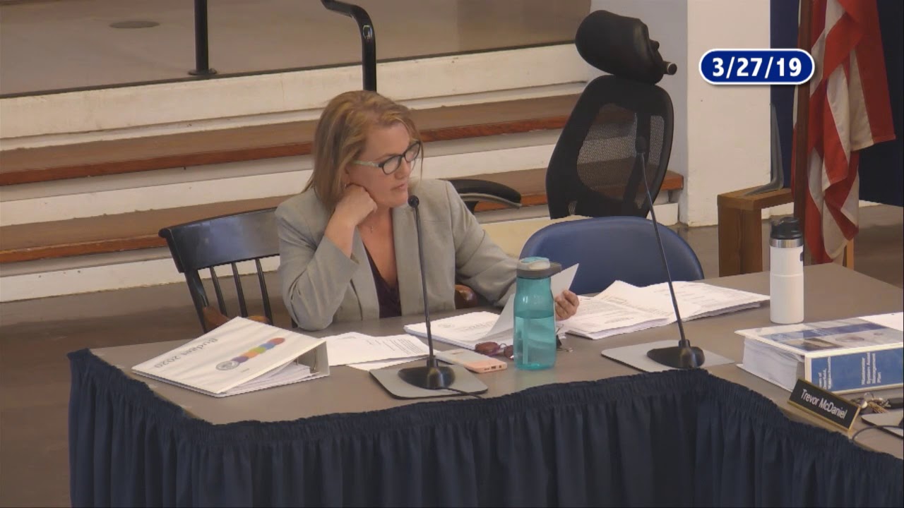 Deerfield Selectboard - March 27, 2019