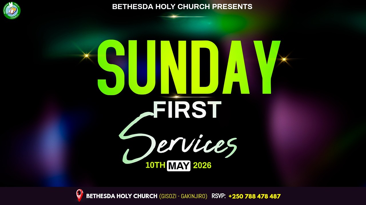🔴LIVE: SUNDAY FIRST SERVICE ON 10/05/2026