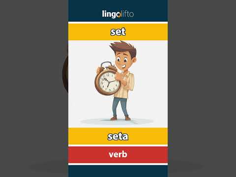 🇬🇧🇷🇴 set - seta : learn English : să învățăm engleza : vocabulary builder