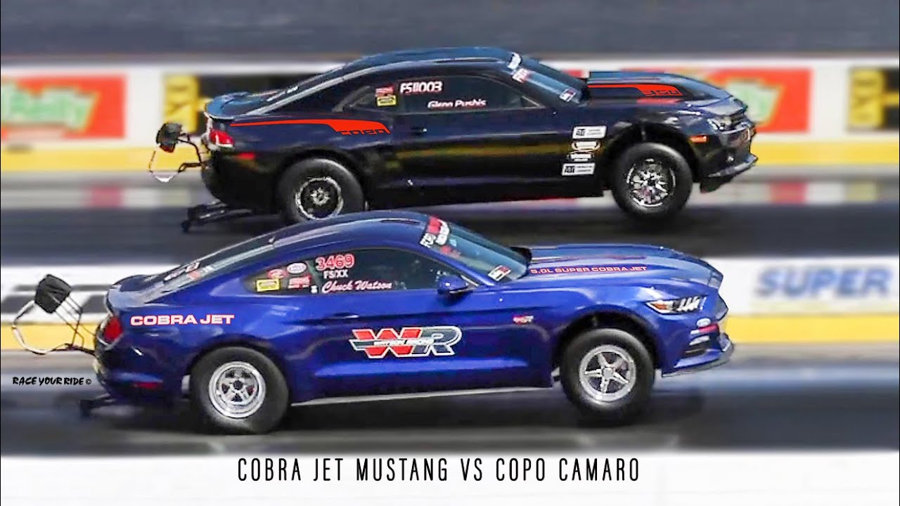 Cobra Jet Mustang Drags COPO Camaro for Quarter-Mile Glory: It's Over ...