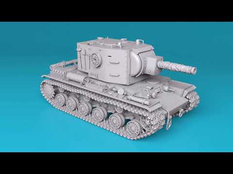 🔫 KV-2・ STL File for ・Cults