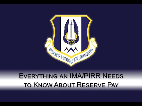 Everything you need to know about IMA/PIRR Reserve Pay