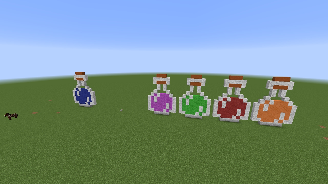 Minecraft: Pixel Art Tutorial - Potion