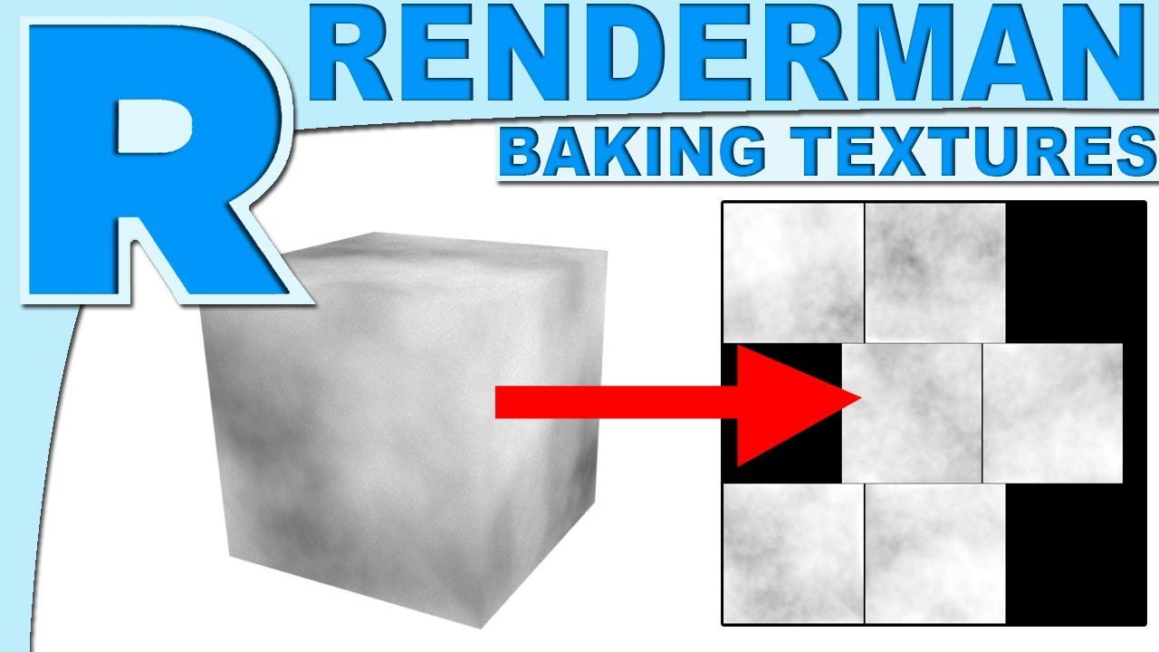 Renderman 21 Baking Textures