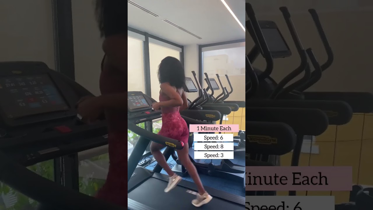 Hiit cardio treadmill workout 🔥♥️#shorts