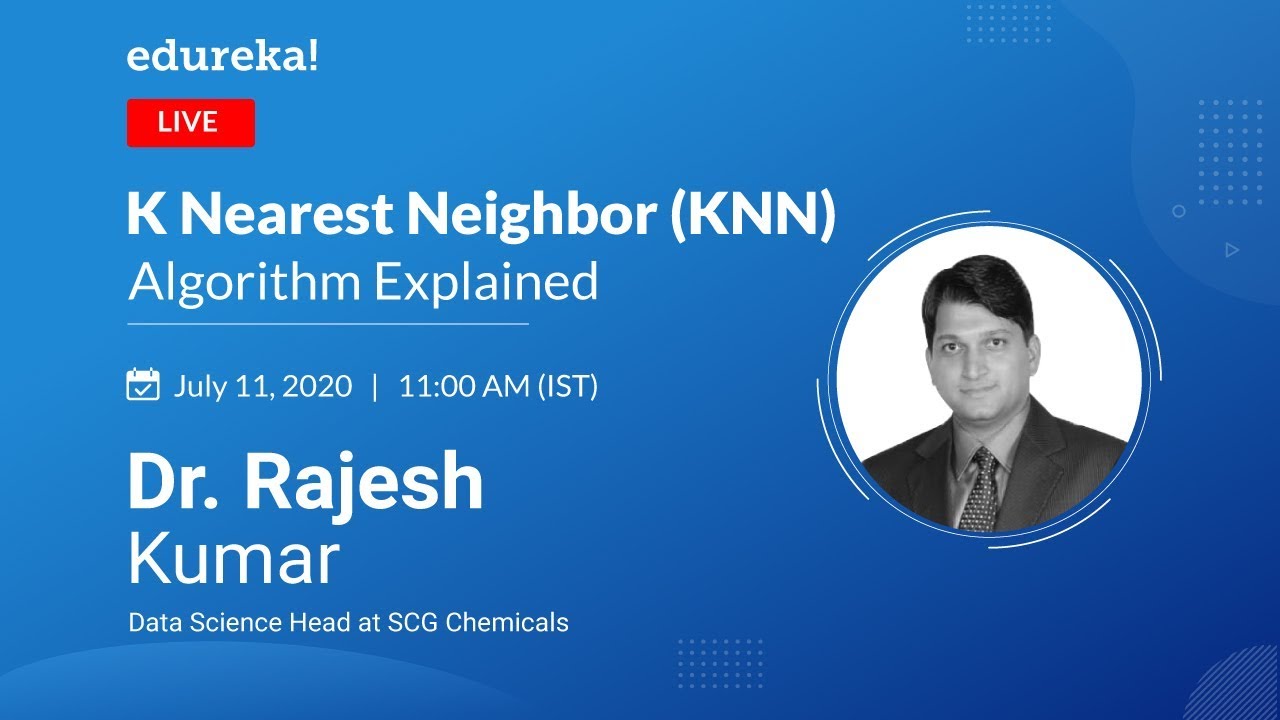 K-Nearest Neighbor Algorithm Explained | KNN Classification using Python | Edureka