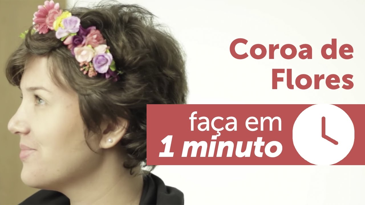 #papminuto - Coroa de flores