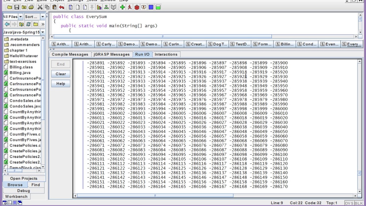 Java Programming 1 - Chapter 6 Exercises 6 and 7