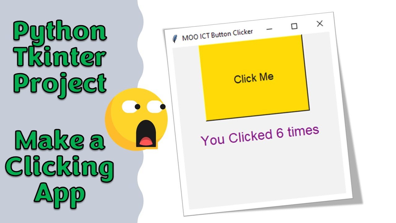 Python Tkinter Project Make a Clicking App