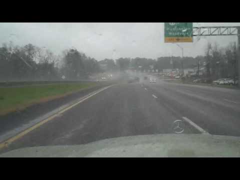 Rainy and cold day in Lufkin, TX