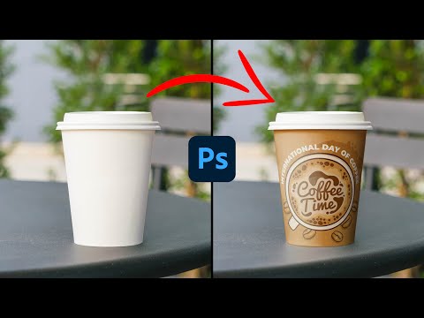 Tips - How To make a cup mockup in Adobe Photoshop 2025
