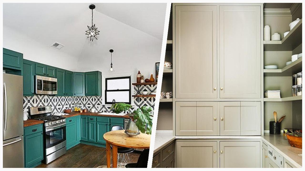 75 Kitchen With Green Cabinets And Pink Cabinets Design Ideas You'll Love ⭐️