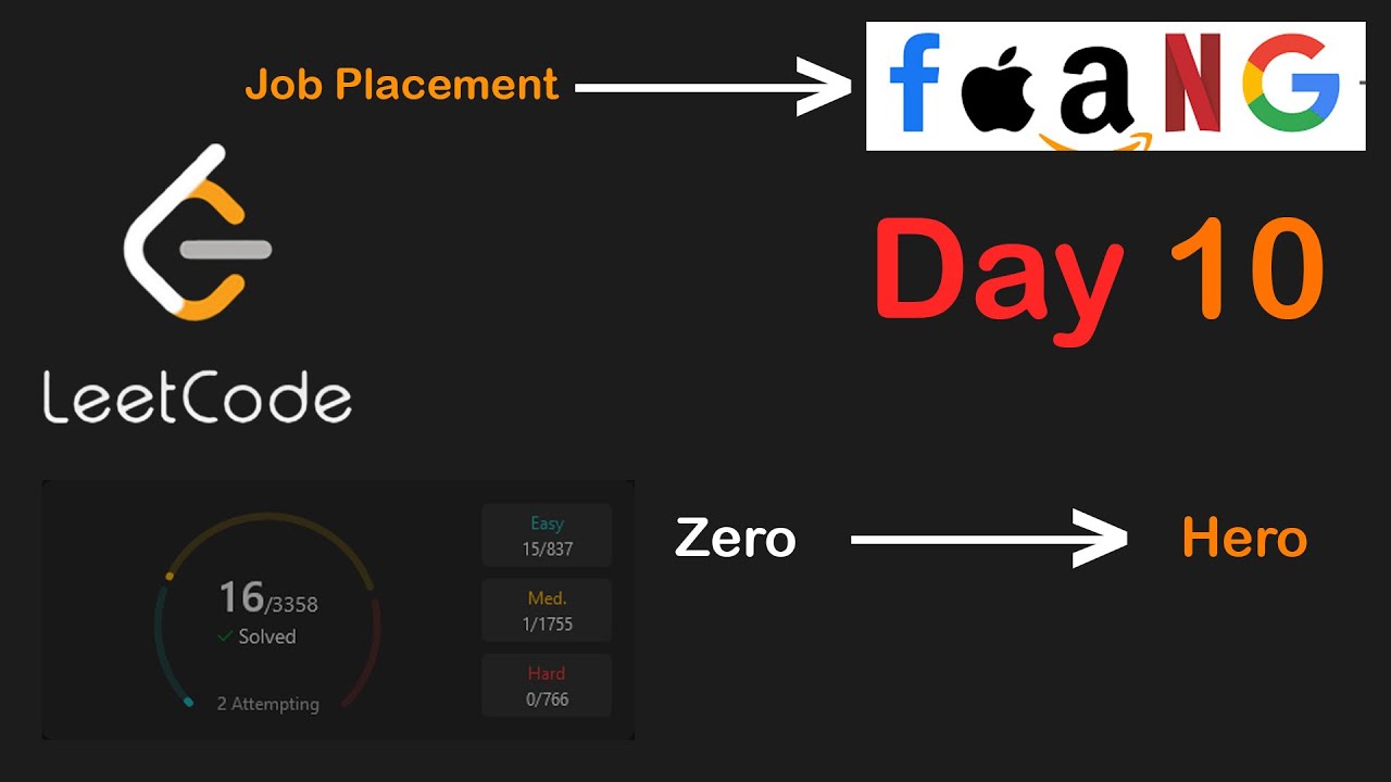 LeetCode Challenge - Day 10🔥🔥 | Tackling Problems One Day at a Time