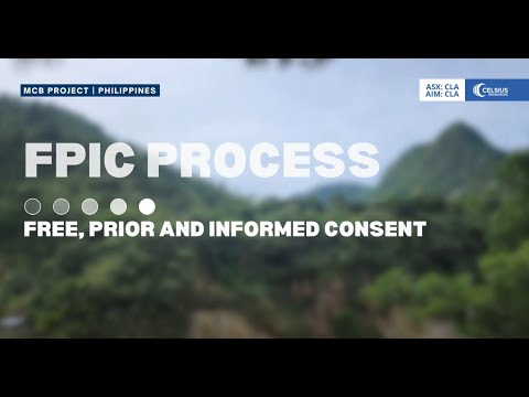 MCB Project receives certification for compliance with FPIC Process