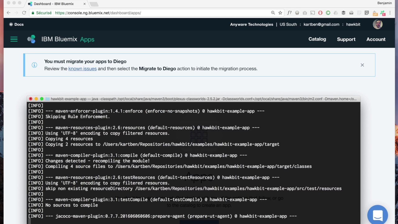 Eclipse hawkBit demo: updating a fleet of micro:bit devices over BLE