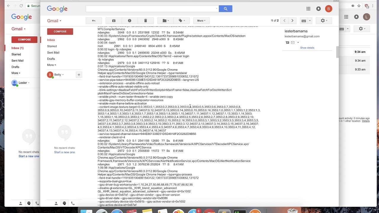 Python: Creating a reverse shell using Gmail