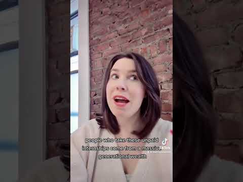We need to talk about unpaid internships