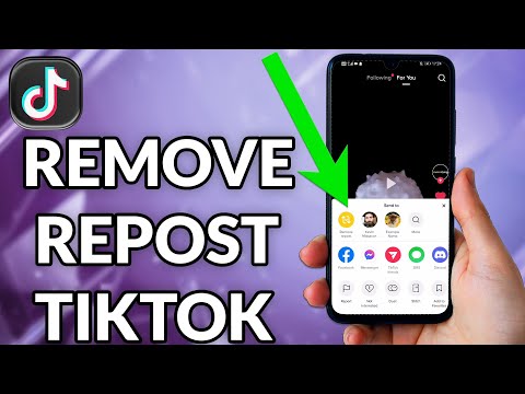 How To Remove A Repost On TikTok