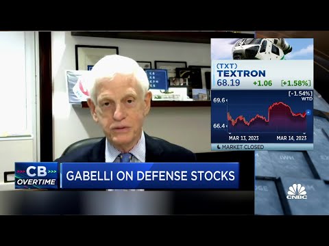 Billionaire investor Mario Gabelli names Textron as his defense stock pick