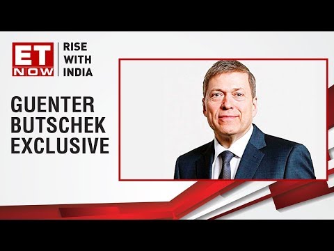 Tata Motors MD & CEO Guenter Butschek speaks at the Geneva International Motor Show 2019