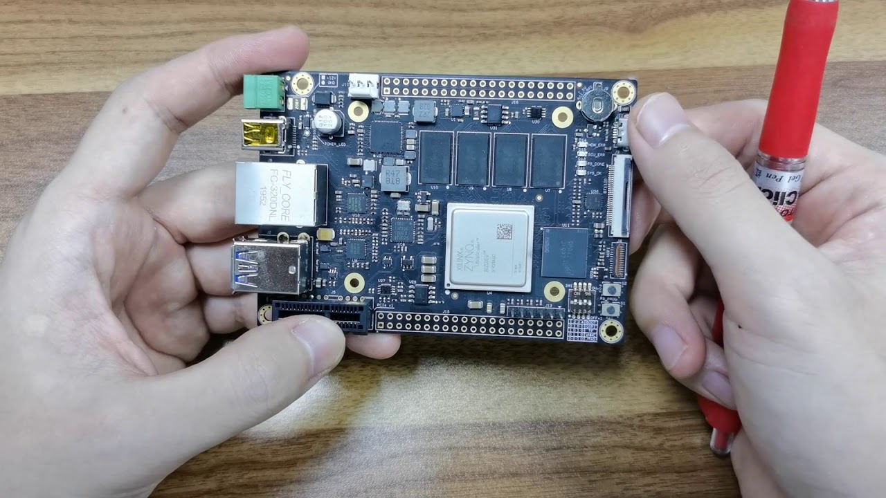 FZ3 deep learning accelerator card based  on Xilinx Zynq UltraScale+ ZU3EG
