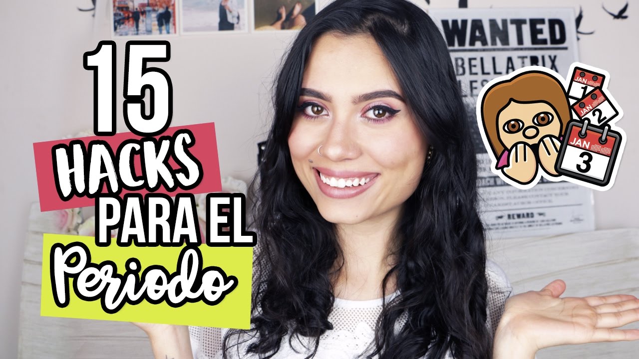 ¡15 HACKS/TIPS PARA EL PERIODO! | Paulettee