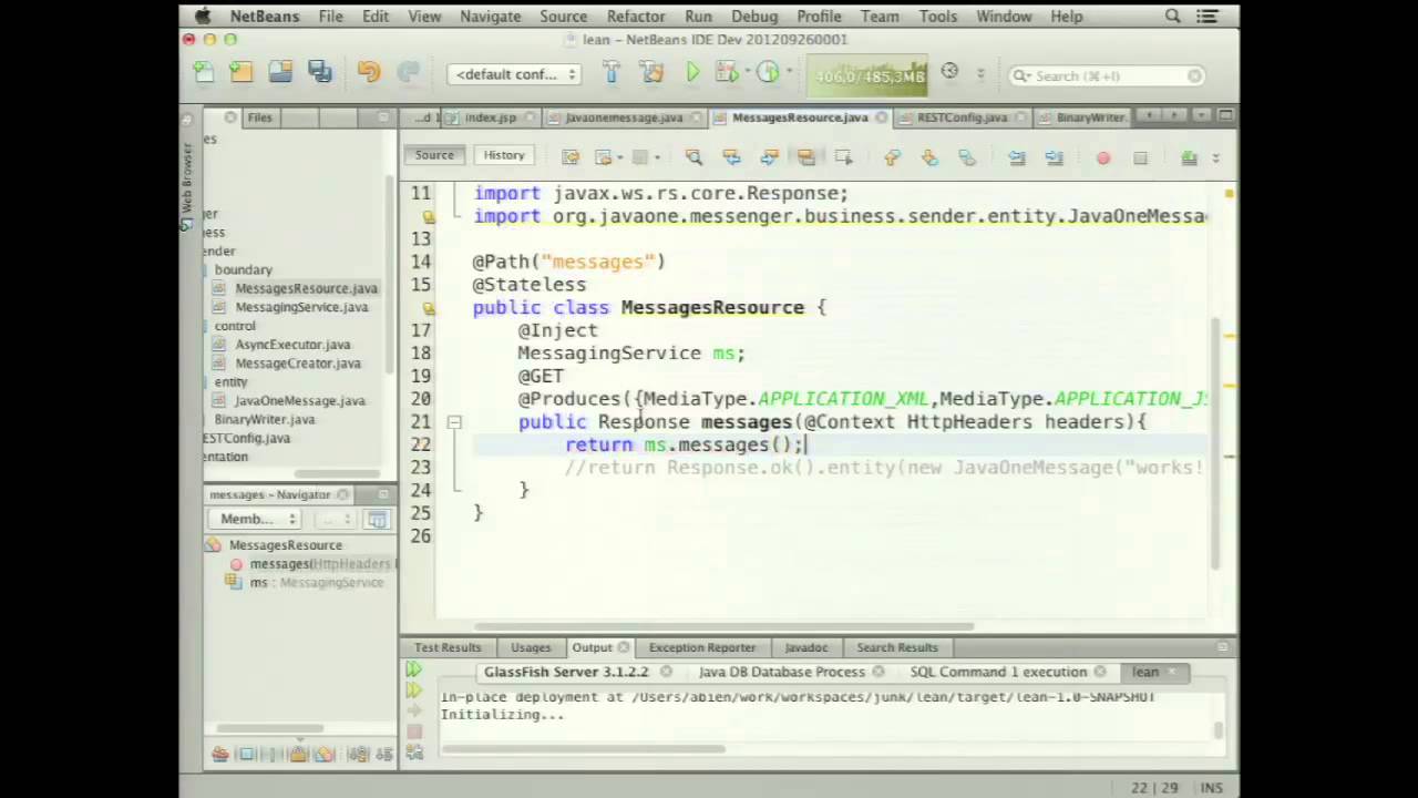 Java EE 6/7: The Lean Parts