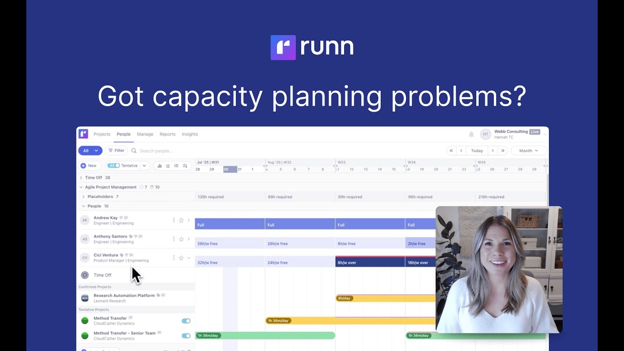 Make Sense of Capacity Planning with Runn