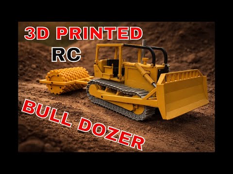 👴 Old D6 RC BULL DOZER・ STL File for 3D printing・Cults