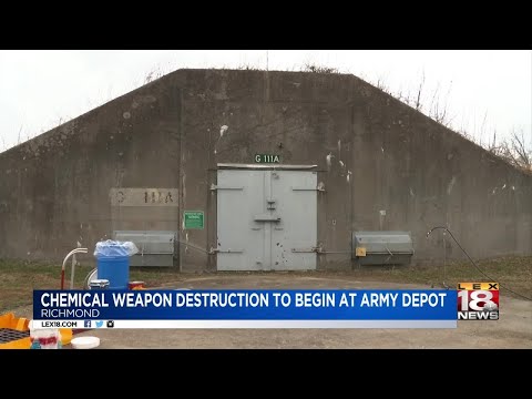 Chemical Weapon Destruction To Begin At Army Depot
