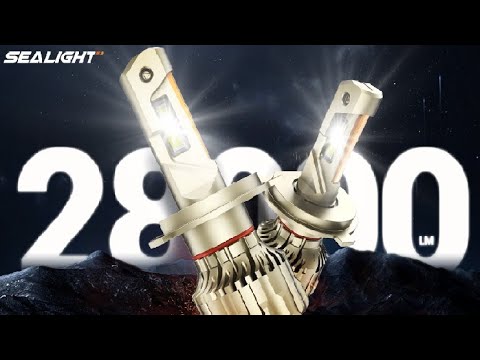 SEALIGHT H4 Led Bulb with 28000LM Review, Powerful update for older cars