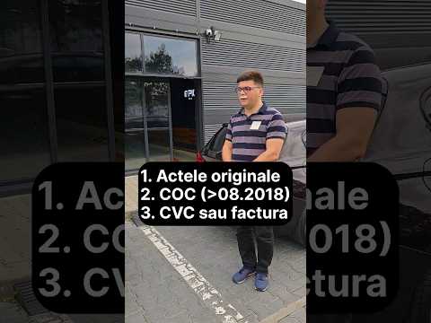 Cum importi si inmatriculezi o masina? Partea 3/4 - eliberare CIV la RAR. #import #inmatriculare