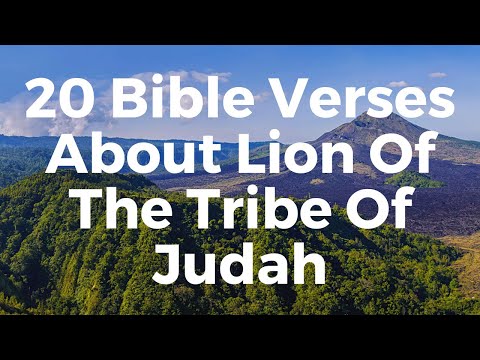 20 Bible Verses About Lion Of The Tribe Of Judah