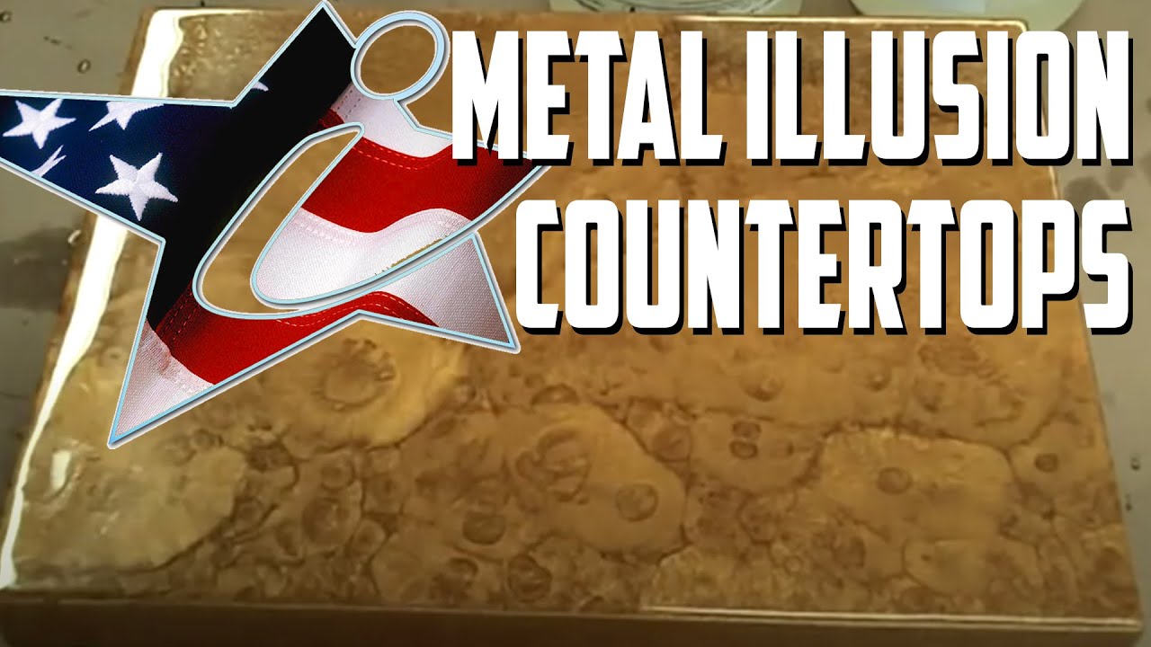 Metal Illusions Countertops - DIY with iCoat Systems - iCoat Products