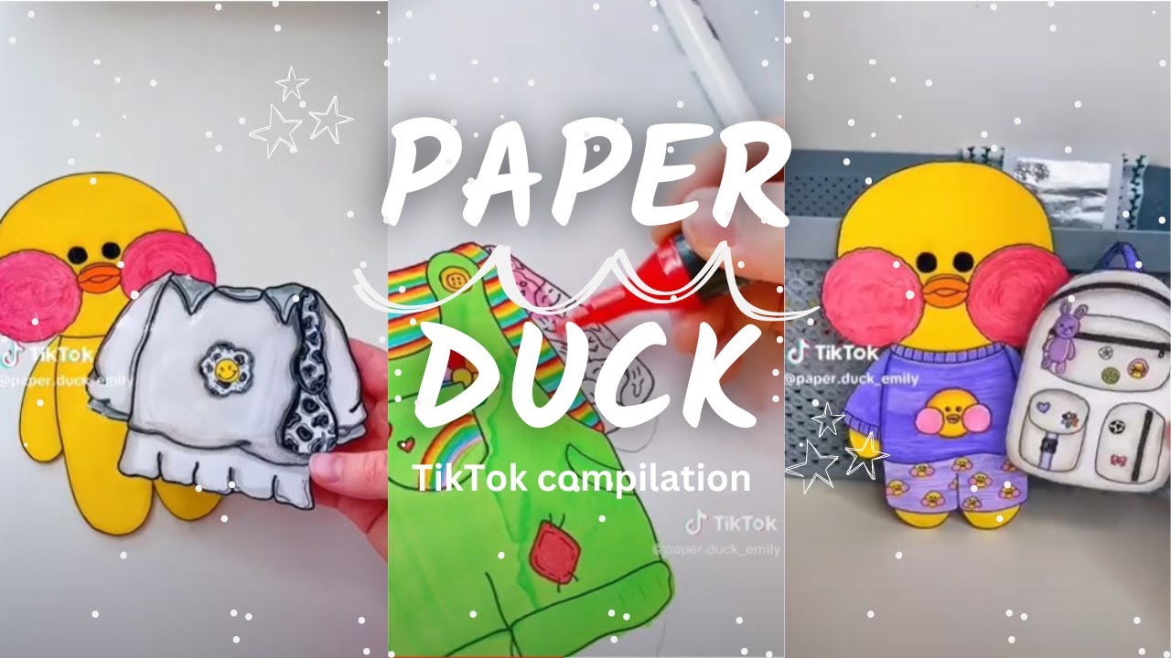 Paper Duck Ideas TikTok #2