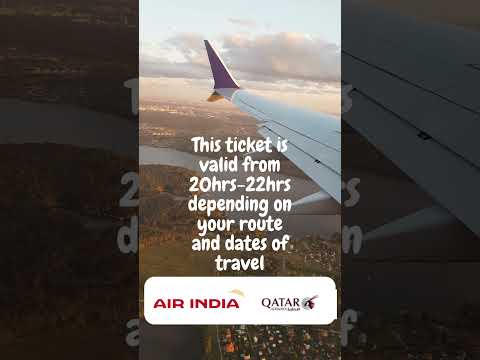 Dummy ticket with e-tkt number for Proof of Return #airindia #armenia #russia #germany