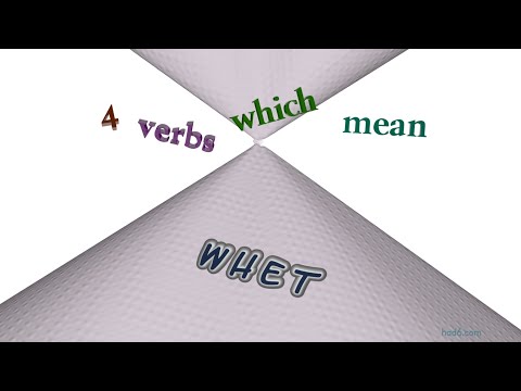 whet - 5 verbs meaning whet (sentence examples)